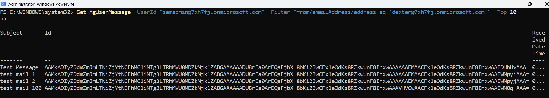Retrieve Microsoft 365 Emails With Get Mgusermessage Cmdlet 2025 Guide